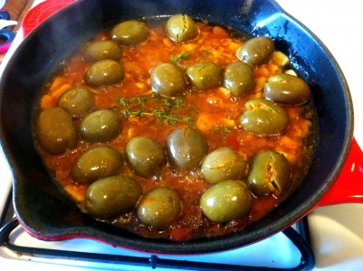 Spicy Moroccan Olives | FLAVORFUL JOURNEYS World CuisineFLAVORFUL JOURNEYS